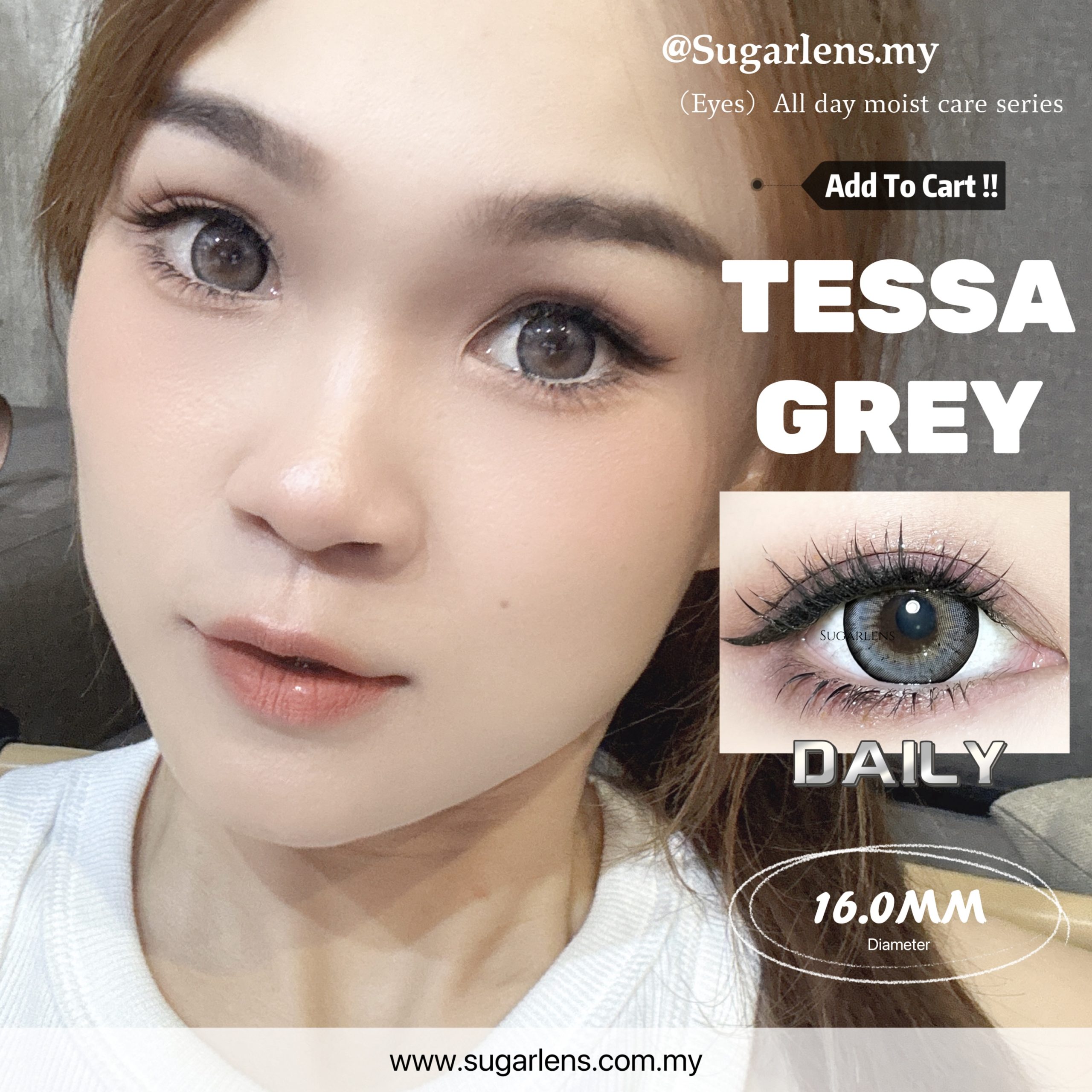 TESSA GREY 16MM - Sugarlens